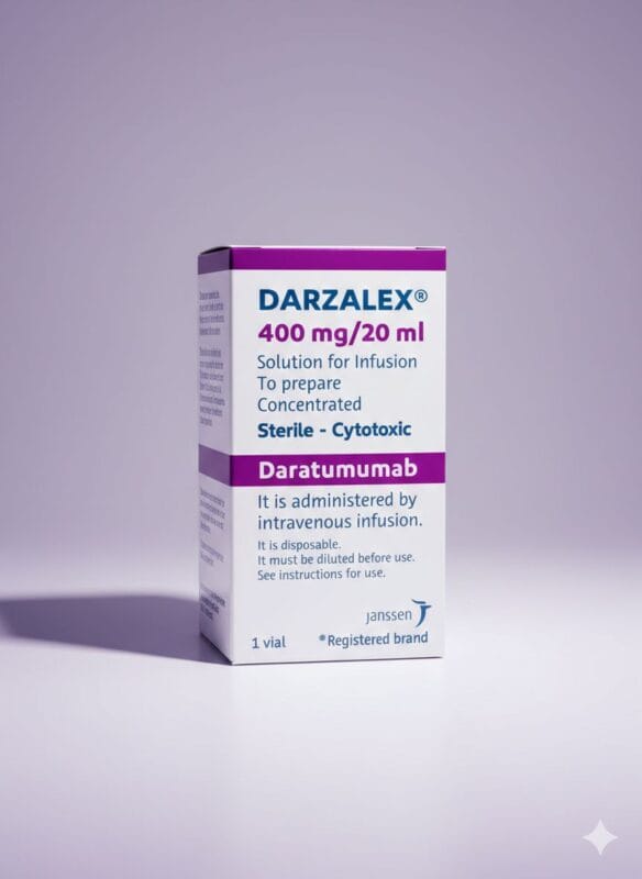 Darzalex 400mg/20ml injection : Uses, Side Effects & Price - Dawailo